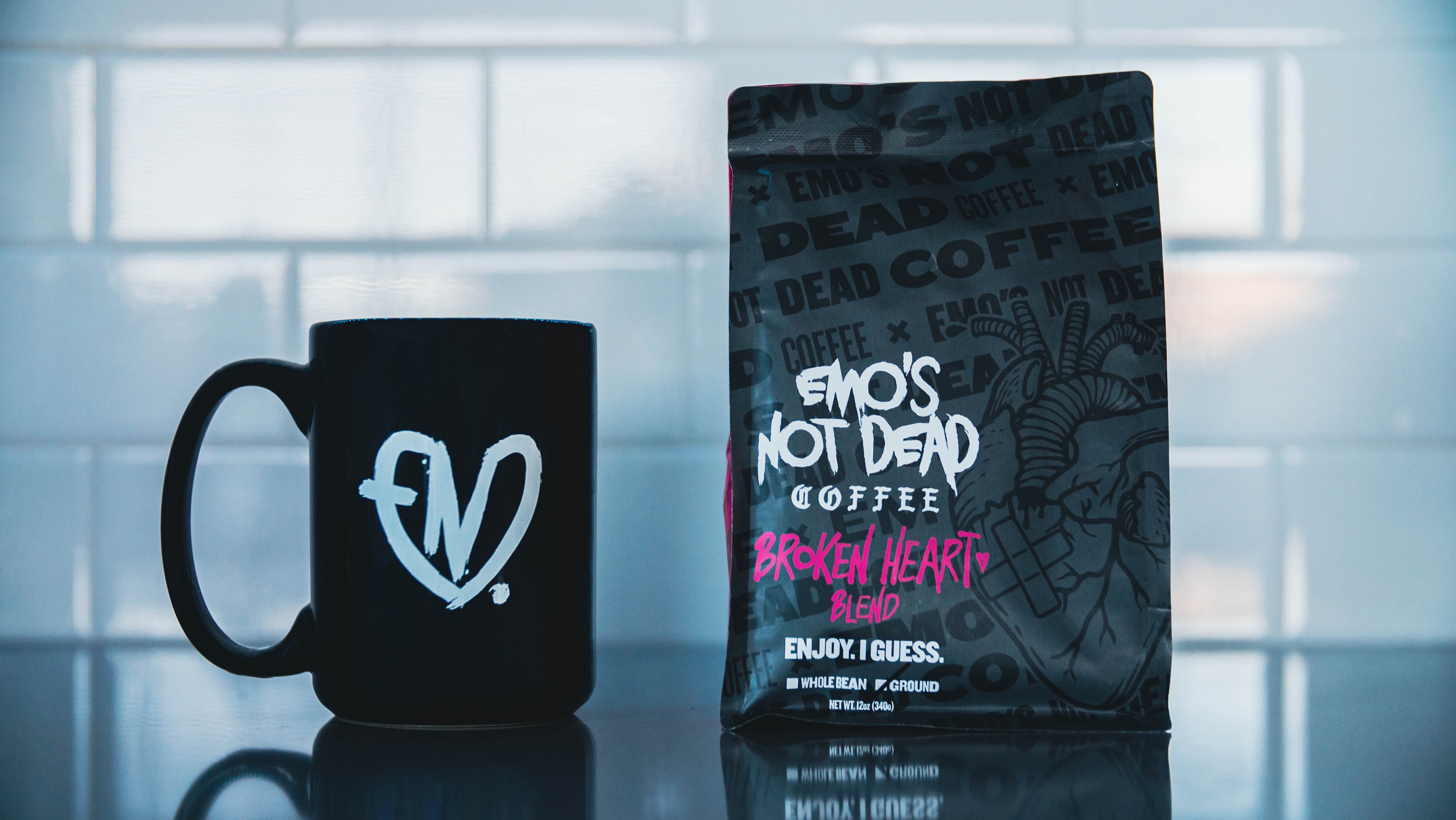 Emo Coffee & Mugs - Emo's Not Dead