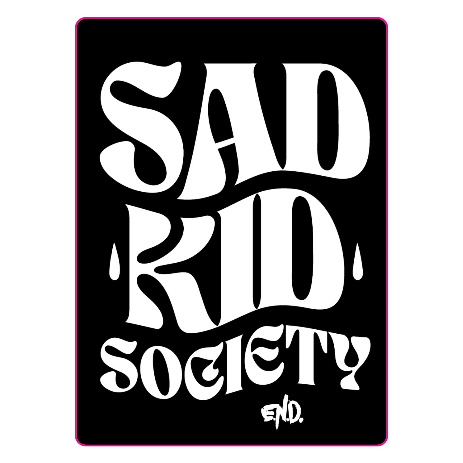 Sad Kid Sticker Pack – Emo's Not Dead